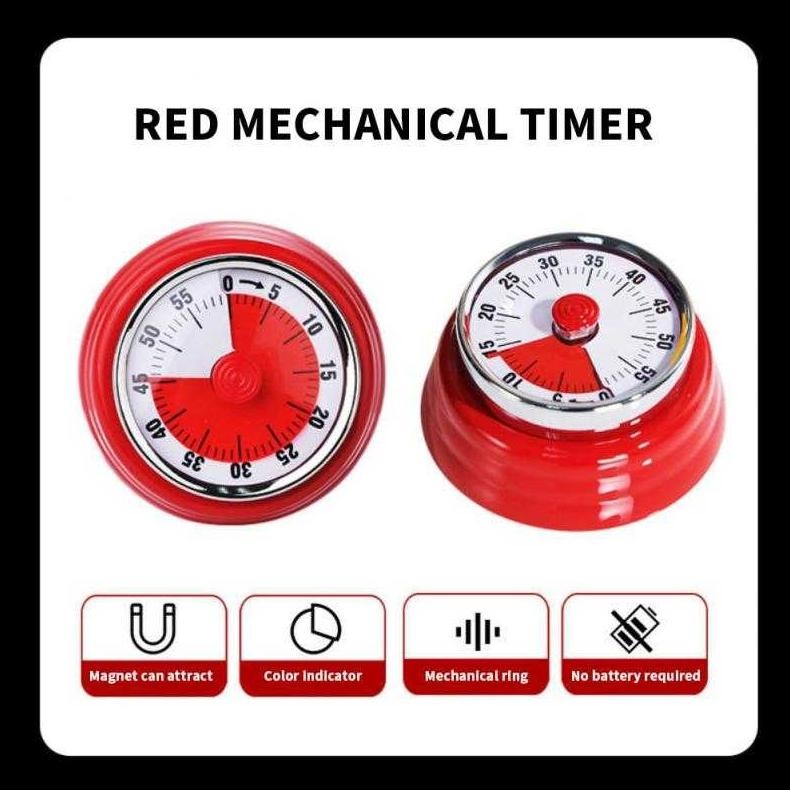 Jual HEMO TIMER MASAK DAPUR MECHANICAL MAGNETIC KITCHEN COUNTDOWN - HM ...