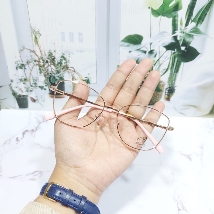 Jual Kacamata Wanita Stainless Fs Progresif Nus Plus Baca Anti Radiasi ...