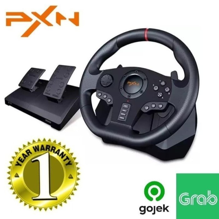 Jual Best Pxn V900 Pc Racing Wheel Race Steering Wheel With Pedals ...