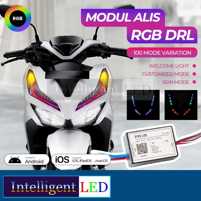 Jual New!! Modul Alis RGB DRL Running Welcome Light dan Sein Mobil dan Motor | Shopee Indonesia