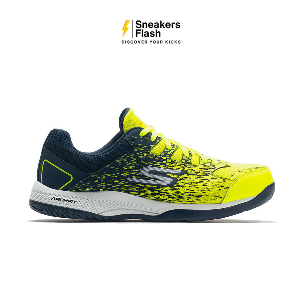 Jual Sepatu Badminton Pria SKECHERS VIPER COURT YELLOW - 246070CYLNV ...