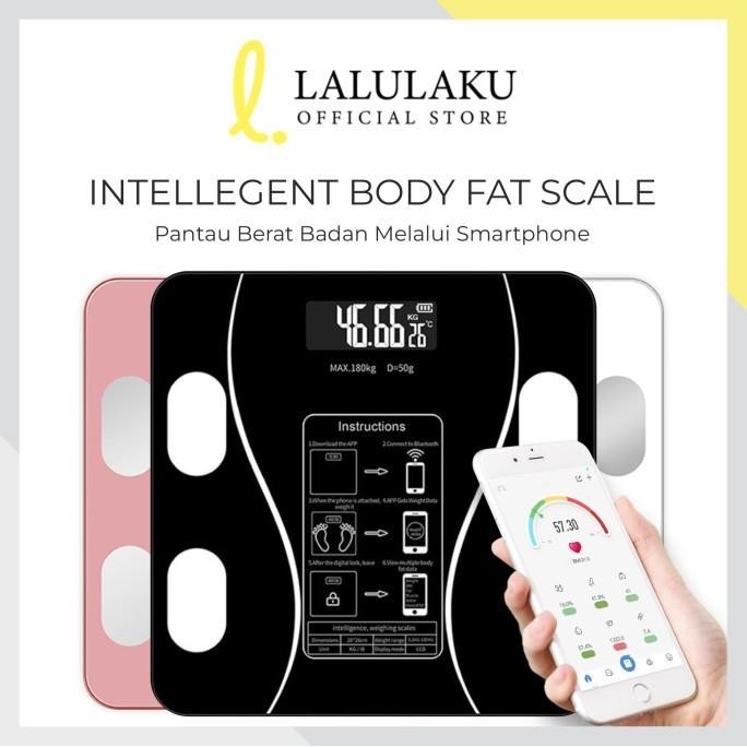 Jual Timbangan Badan Digital Body Fat Monitor with App Smart Weight ...