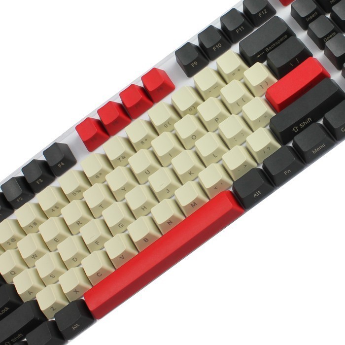 Jual Alcha Keycaps Pbt Earl Red Single Shot Side Letters Oem Pro104 ...