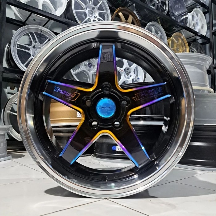 Jual VELG MOBIL RACING 17 SAMLONG F1 RAINBOW R17 REBORN VENTURER ZENIX ...