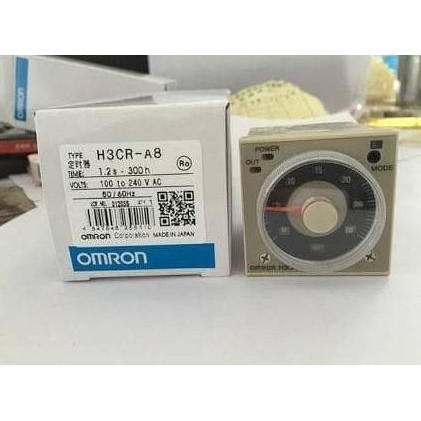 Jual Kekinian Omron Timer H3CR A8 220V/Timer 8 Kaki 220V Include Socket ...