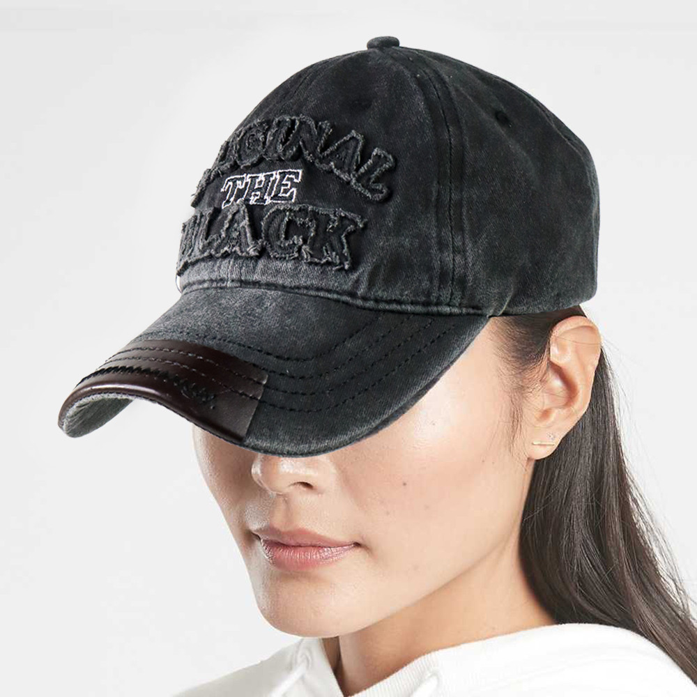 Jual FLB Topi Baseball Cap Original The Black Retro Washed Style - F122 ...