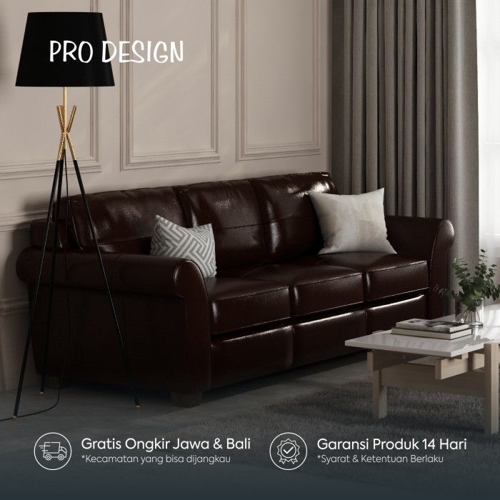 Jual Pro Design Elton 3S L Sofa 3 Seater | Shopee Indonesia