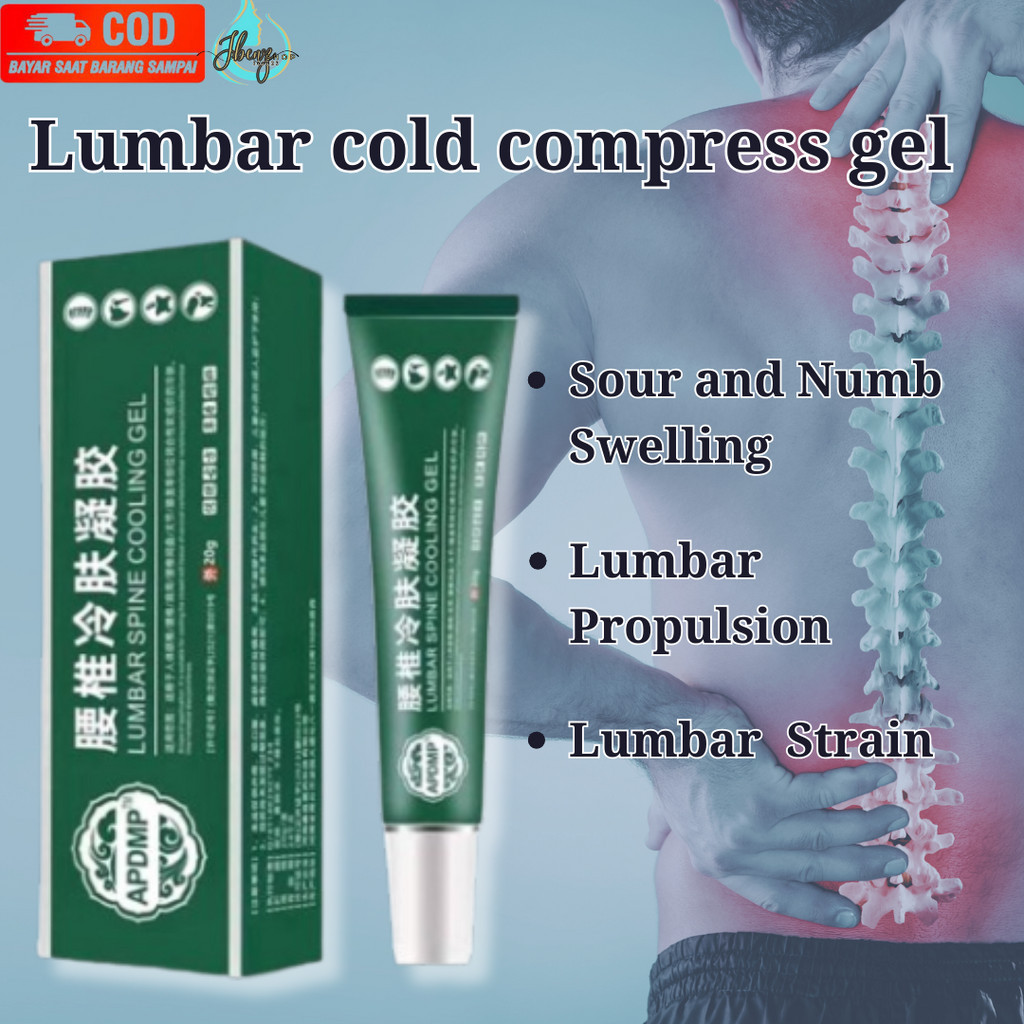Jual Lumbar Gel pereda nyeri Type SPINE COLLING GEL Gel Cream Herbal ...