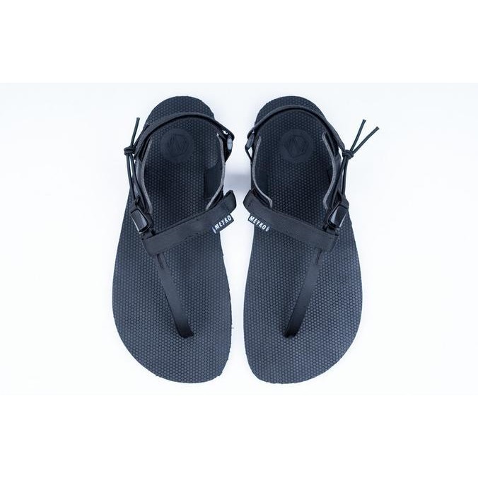 Jual Barefoot Sandal Meyko ( Full Black ) | Shopee Indonesia