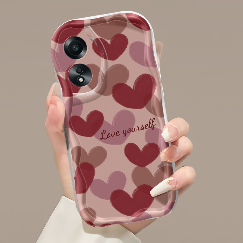 Jual Casing Hp OPPO A58 4G A78 4G Case HP motif cinta Softcase Kembar ...