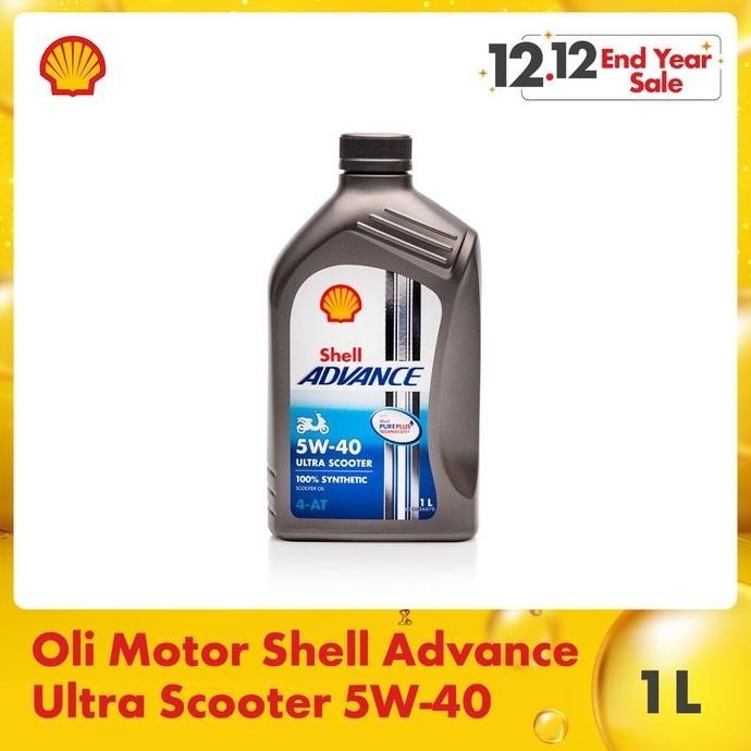 Jual Oli Motor Shell Advance Ultra Scooter 5W-40 (1L) | Shopee Indonesia
