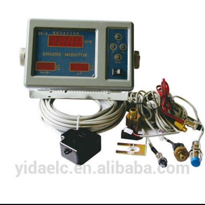 Jual 3 In 1 Digital Diesel Engine Monitor For Yacht Marine Model Sy-3 ...