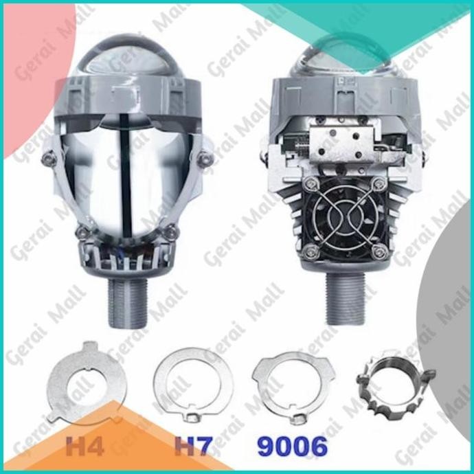 Jual Lensa Lampu LED Laser Sniper Projector Projie BiLED 2.5 Inchi 12 ...