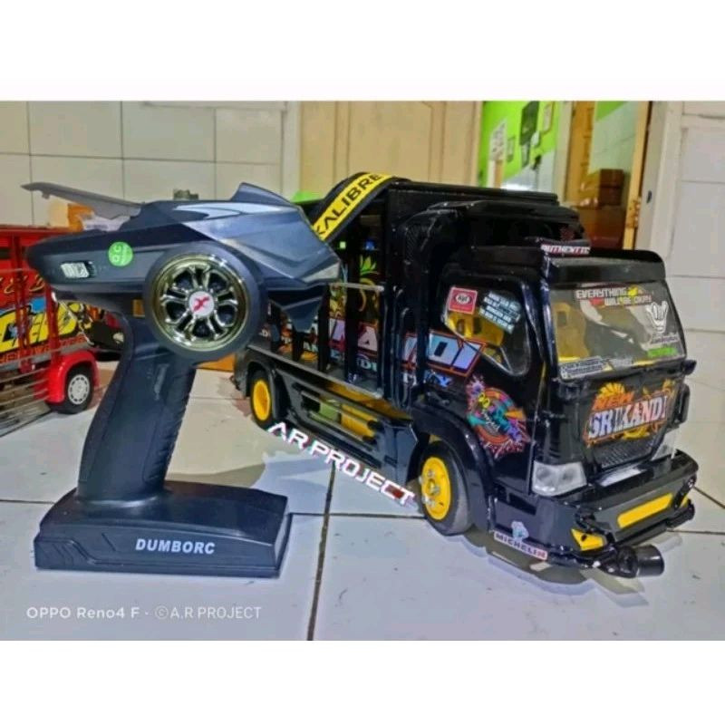 Jual miniatur Turk oleng remot control full lampu leed mainan anak ...