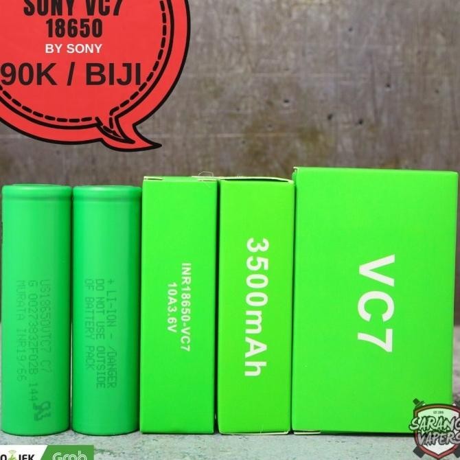 Jual Battery Sony Vc7 18650 Authentic By Sony | Shopee Indonesia