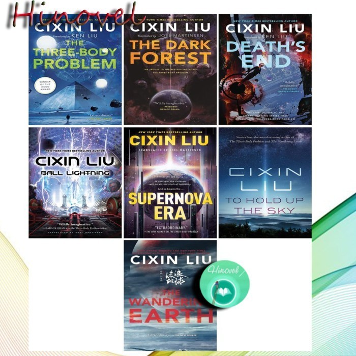Jual Cixin Liu's Science Fiction 7-book Collection Set -18f | Shopee ...