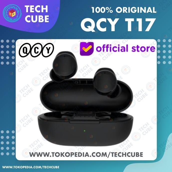 Jual Qcy T17 Tws Wireless Enc Earphone Headset Bluetooth Alt T5 T13 T1C T20 | Shopee Indonesia