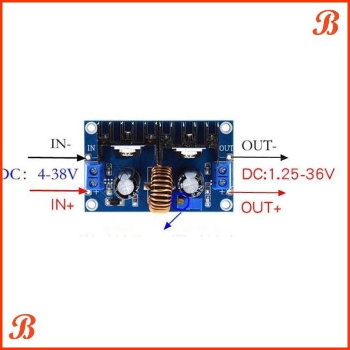 Jual |ASB | XL4016E1 DC-DC BUCK 8A MODULE PWM VOLTAGE REGULATOR BOARD STEP DOWN | Shopee Indonesia