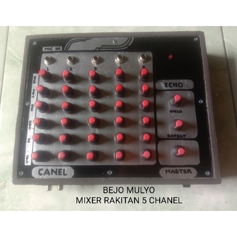 Jual mixer rakitan 5 chanel ( home made ) | Shopee Indonesia