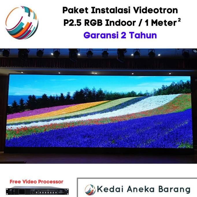 Jual Paket Instalasi LED Videotron P2.5 Indoor 1 Meter Garansi 2 Tahun ...
