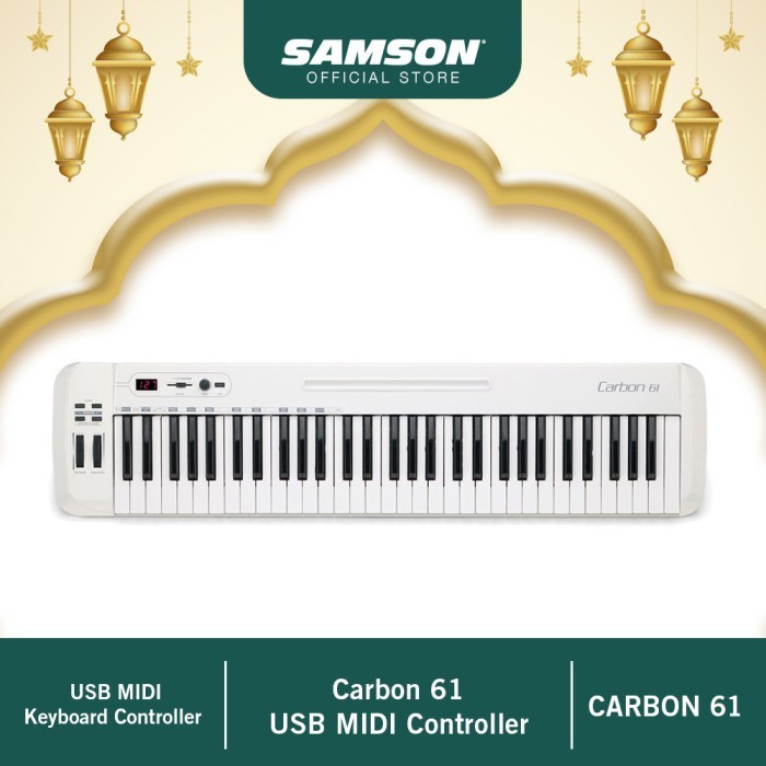 Jual Samson Carbon 61 USB MIDI Controller | Shopee Indonesia