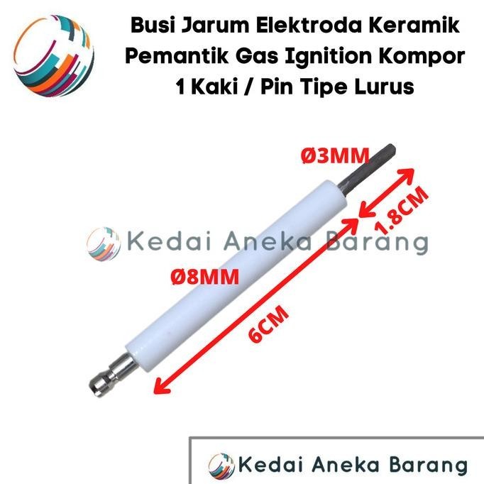 Jual Busi Jarum Elektroda Pemantik Gas Kompor Burner Oven Boiler Lurus ...
