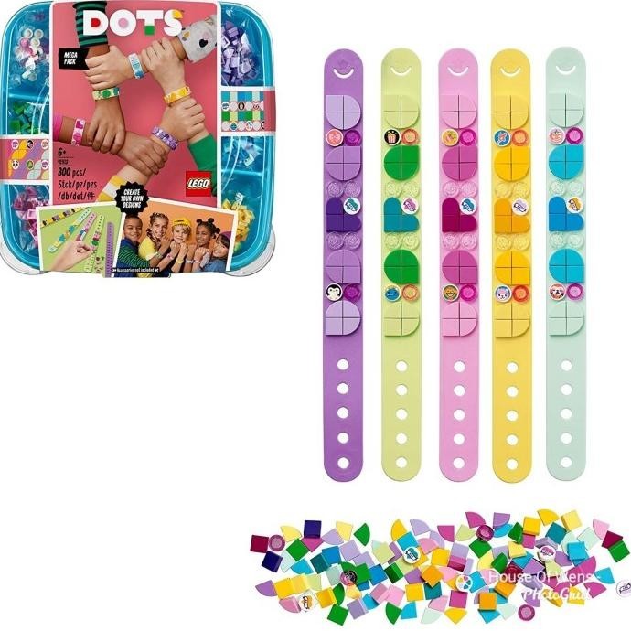 Jual LEGO 41913 DOTS BRACELET MEGA PACK BFF FRIENDSHIP SET 6+ 300 PCS ...
