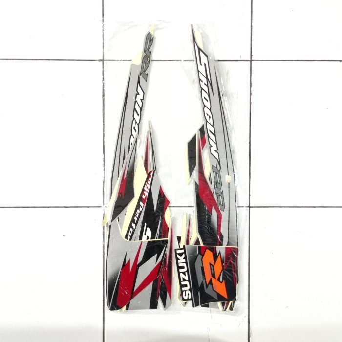 Jual Stiker Bodi Lis Body Striping Shogun Rr 2008 Silver Best Quality ...