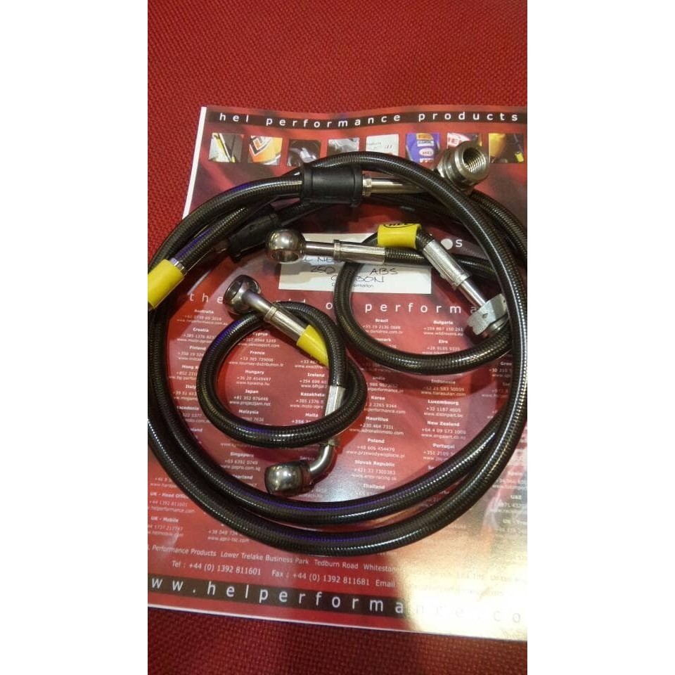 Jual Master - Selang Rem Hell Yamaha Xmax 250Cc Abs Depan Only 2 Selang ...