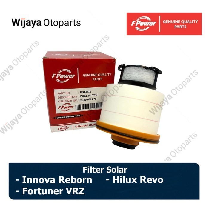Jual FILTER SOLAR INNOVA REBORN / FORTUNER VRZ / HILUX REVO F POWER ...