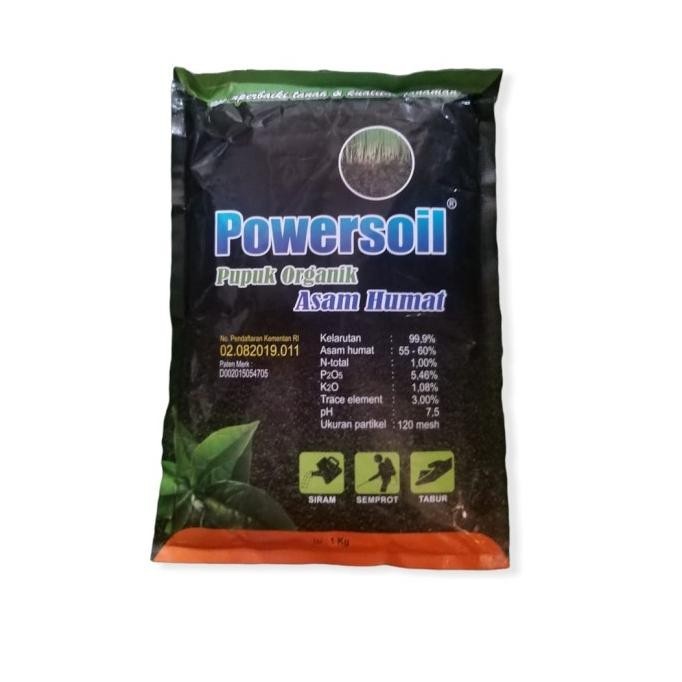 Jual Pupuk Organik Pembenah Tanah PowerSoil 500 gram Asam Humat Tanaman ...