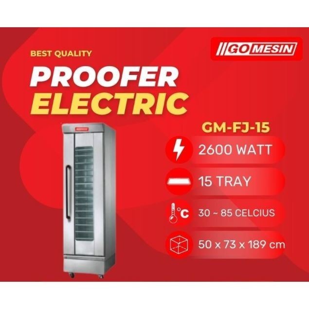 Jual GOMESIN PROOFER/PENGEMBANG ADONAN GM-FJ-15C (15 TRAY/RAK) | Shopee ...
