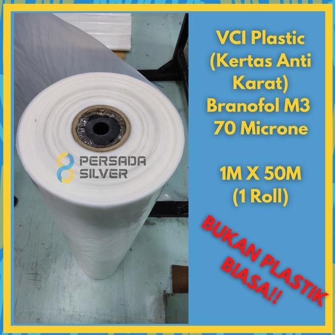 Jual VCI Plastic / Plastik Anti Karat Branofol M3 1M X 50M (1 Roll ...