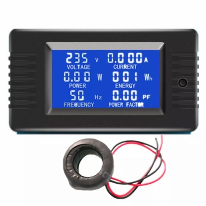 Jual Ac Watt Meter Kwh Daya 6In1 Pzem-022 220V 100A Vlot Meter Alat ...