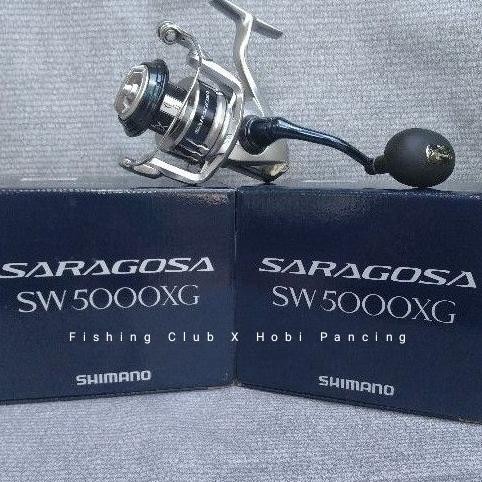 Jual Reel Pancing Shimano Saragosa SW 5000 XG (Model 2020) | Shopee Indonesia