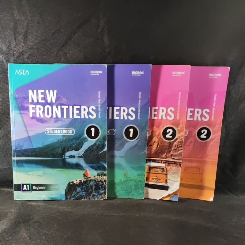 Jual Buku New Frontiers 1,2,3,4,5,6 Student Book, Workbook, A1 Beginner, A1+ Elementary, Thomas ...