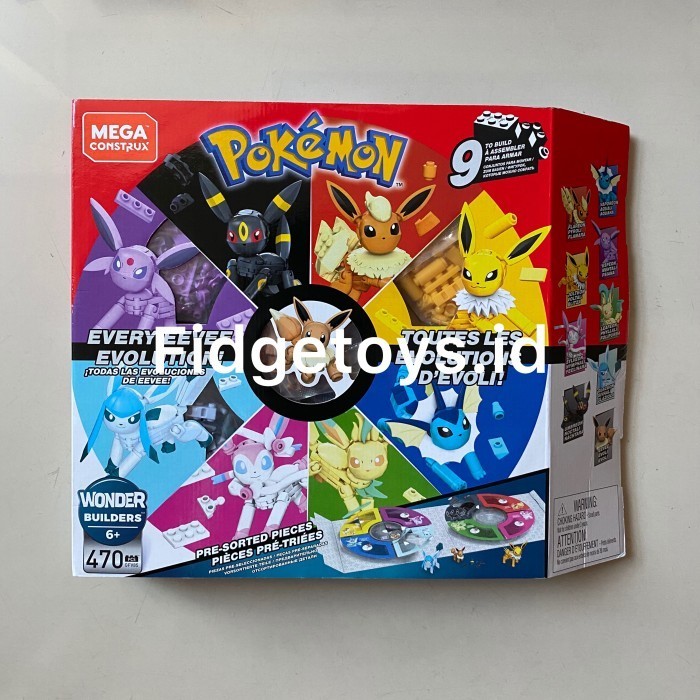 Jual Lego / Bri Mega Construx Pokemon Every Eevee Evolution! Pa ...