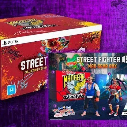 Jual PROMO PS5 STREET FIGHTER 6 / SF6 / SF 6 MAD GEAR BOX COLLECTOR ...