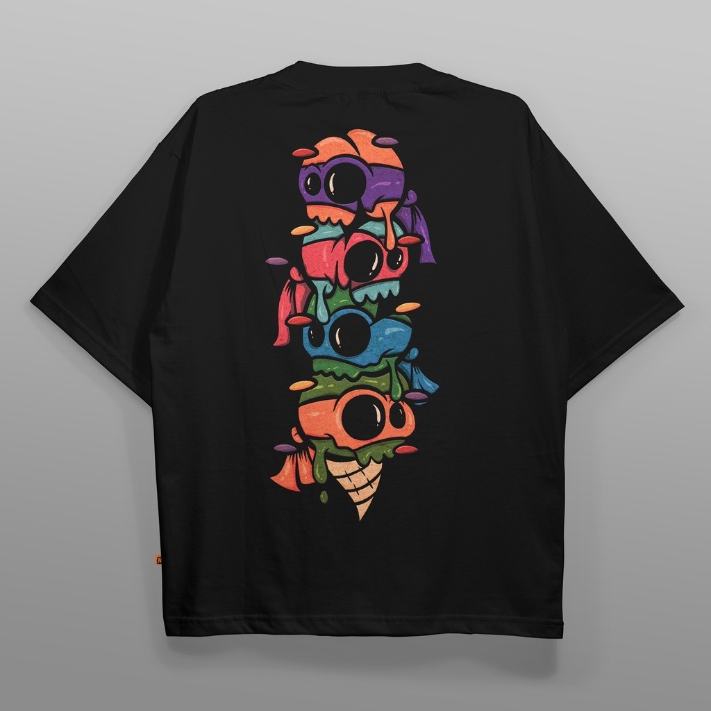 Jual Nameless Society Oversize T-Shirt - Skull Cream | Shopee Indonesia