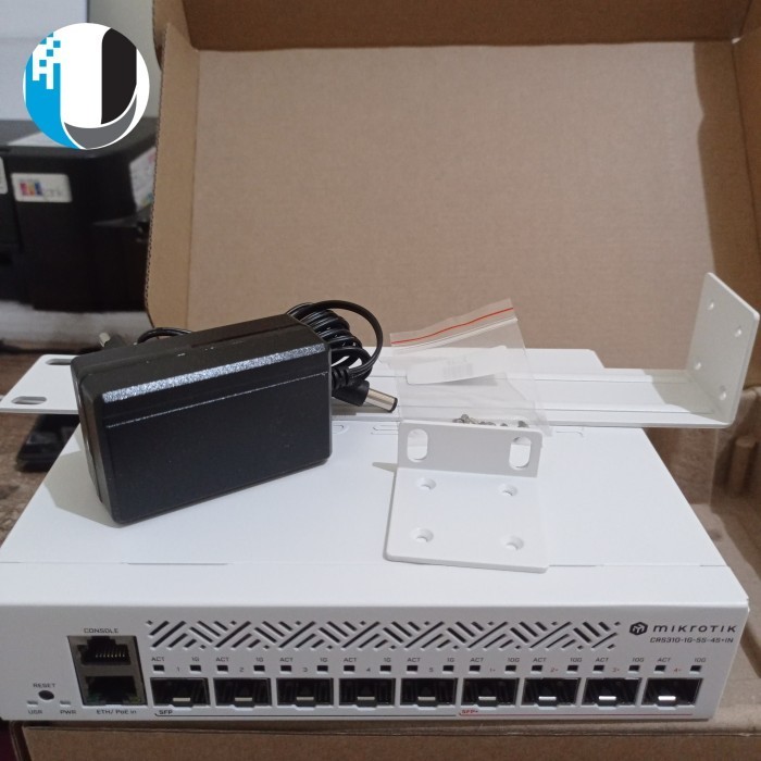 Jual HARGA DISC - Mikrotik CRS310-1G-5S-4S+IN CRS310 1G 5S 4S+IN Router ...