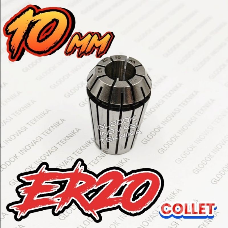 Jual Collet Colet Chuck ER20 ER 20 CNC Router bit Milling Arbor Mata ...