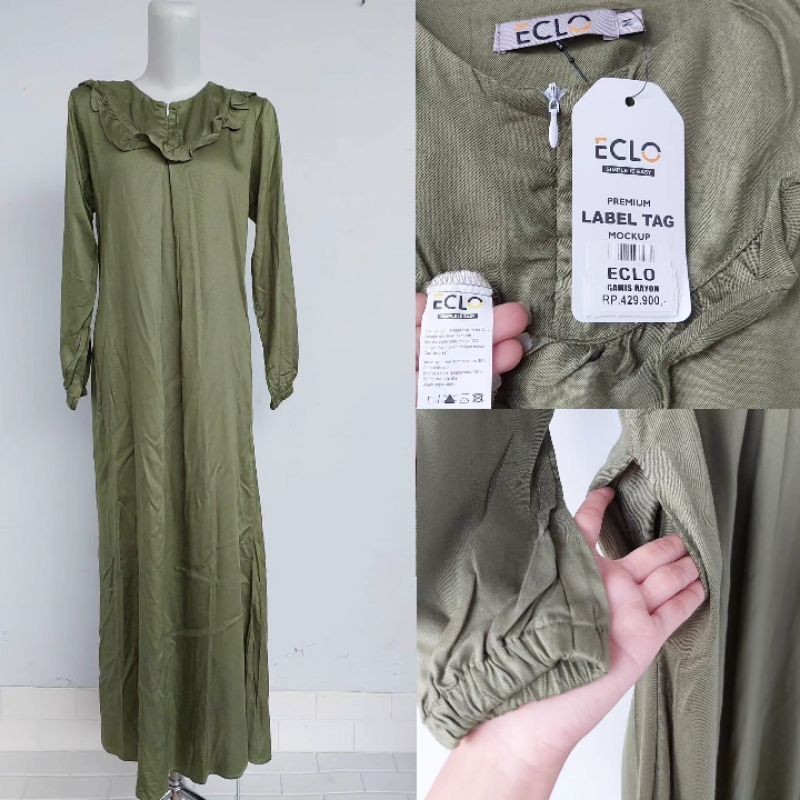 Jual GAMIS ECLO FULLTAG ORIGINAL (MERK TR*NSMART) | Shopee Indonesia