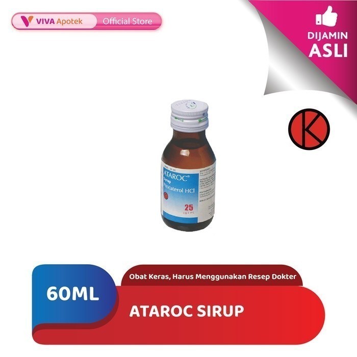 Jual Ataroc Sirup / Procaterol / Asma / Bronkhitis (60 ml) | Shopee ...