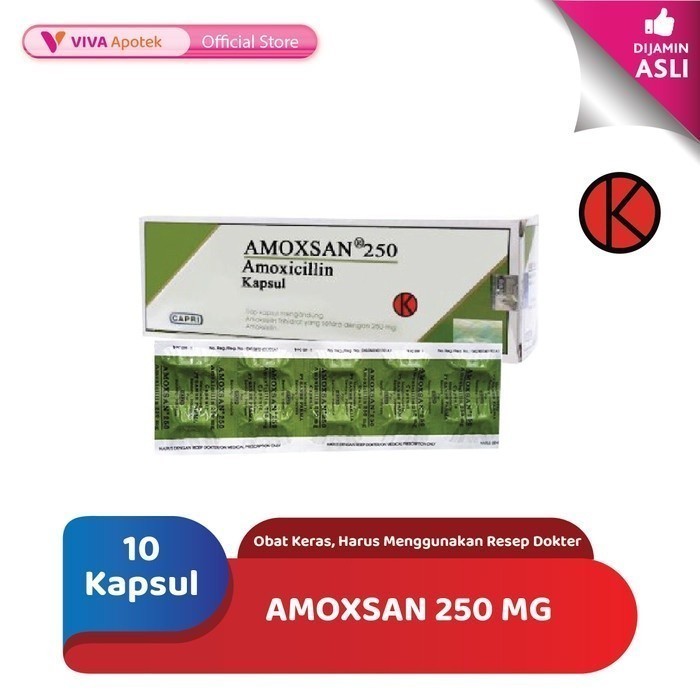 Jual Amoxsan 250 mg (10 Kapsul) | Shopee Indonesia