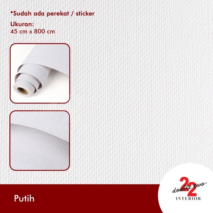 Jual Wallpaper Sticker Dinding LINEN / Wall Sticker (per roll) | Shopee ...