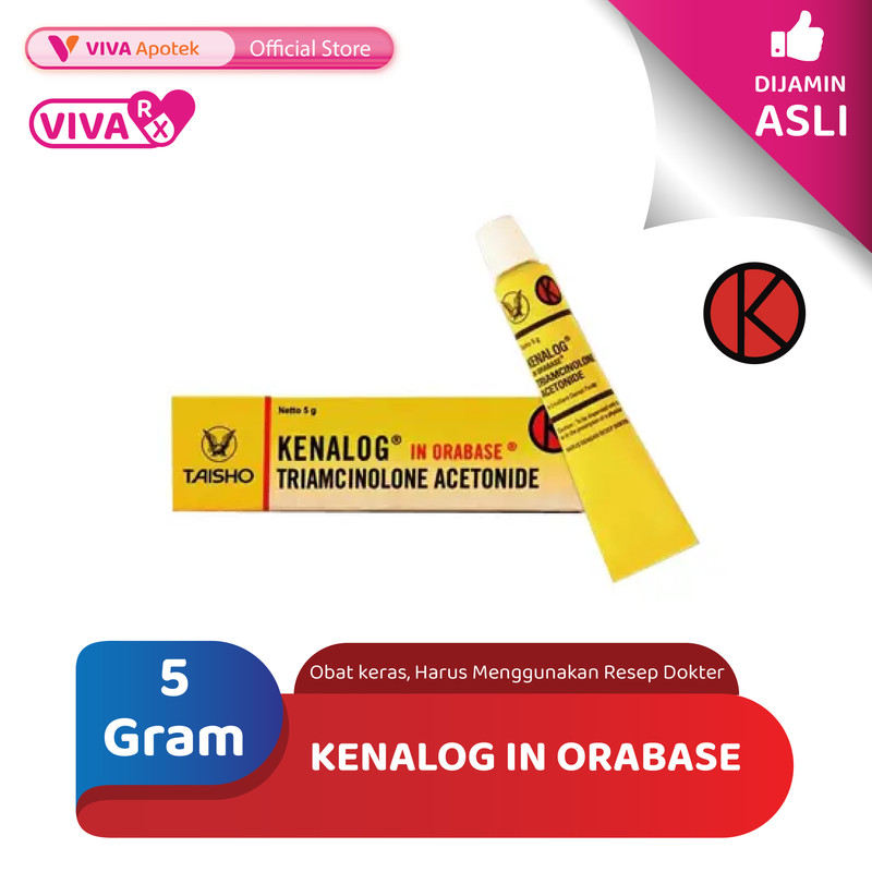 Jual Kenalog In OraBase (5 gram) | Shopee Indonesia