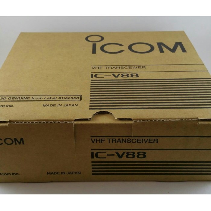 Jual Icom Ic-V88 Ht Vhf Waterproof Garansi 1Tahun Icv88 Handie Talkie ...