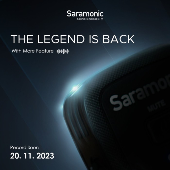 Jual Saramonic Blink 500 B2 Tx+Tx+Rx Wireless Omni Lavarier Mic ...