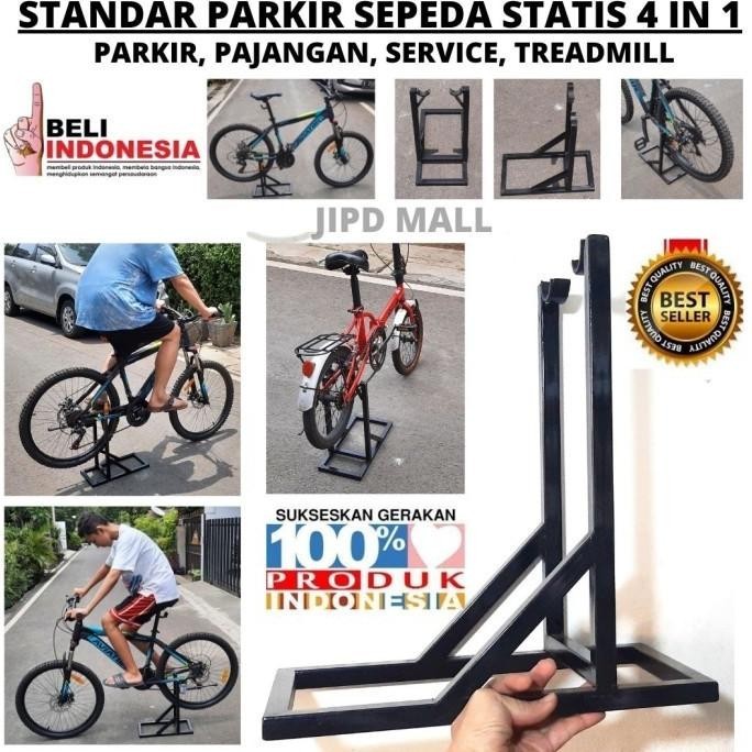 Jual Standar Parkir Sepeda Treadmill Service 4In1 Bike Stand Paddock ...