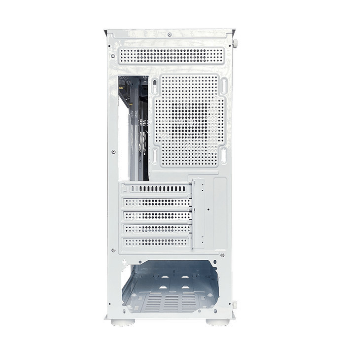 Jual Casing Pc Cube Gaming Zuarv White - Matx Gaming Case - Tempered ...